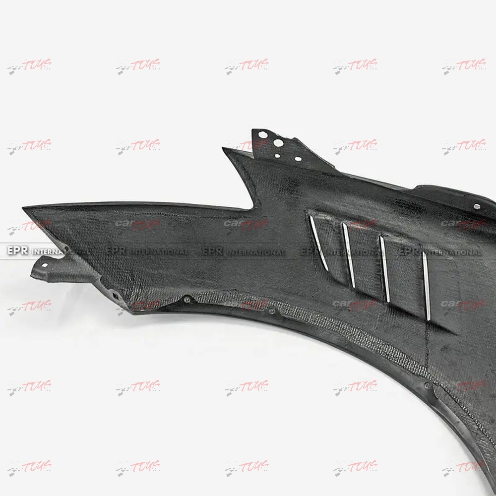 Z33 350Z EPA style front fender(with upper vents) Carbon Fibre