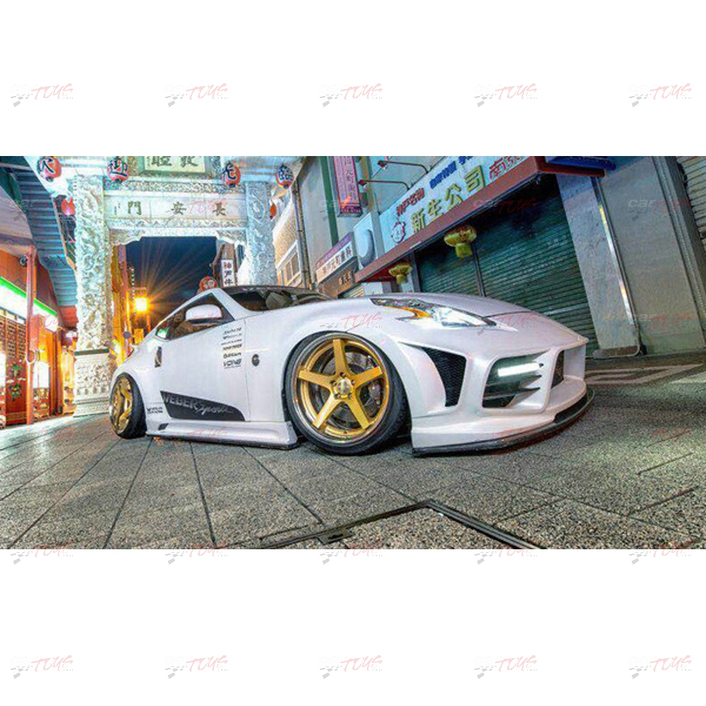 NISSAN 09 onwards 370Z Z34 WBS Style Side skirt extension - Car Toys