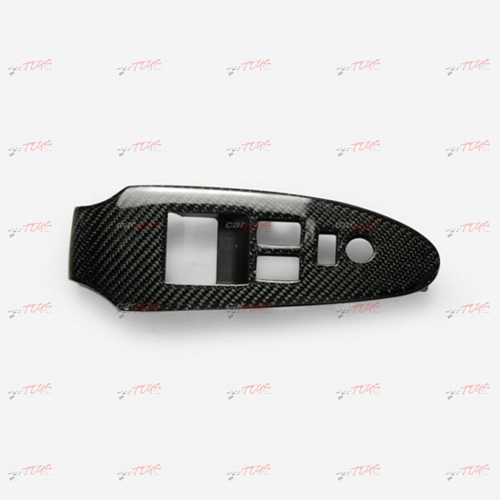 09 onwards 370Z Z34 Window switch cover (Stick on) RHD Only Carbon Fibre