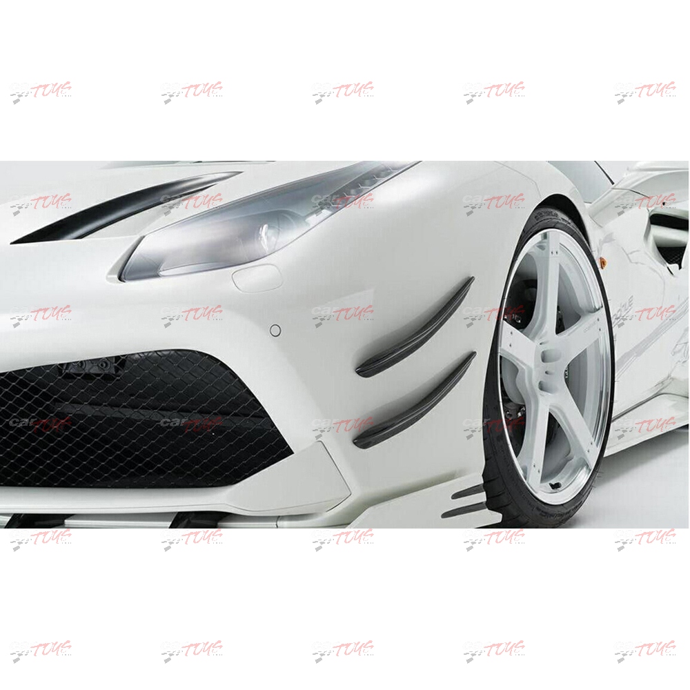 FERRARI 488 Ferrari 488 GTB ROW Style Front Bumper Canard