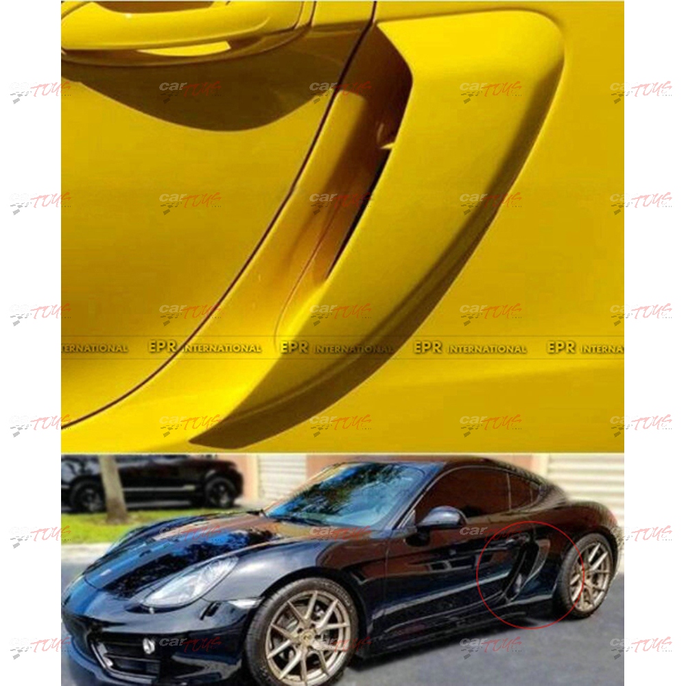PORSCHE BOXSTER CAYMAN 981 Porsche 981 Cayman side air intake duct vents
