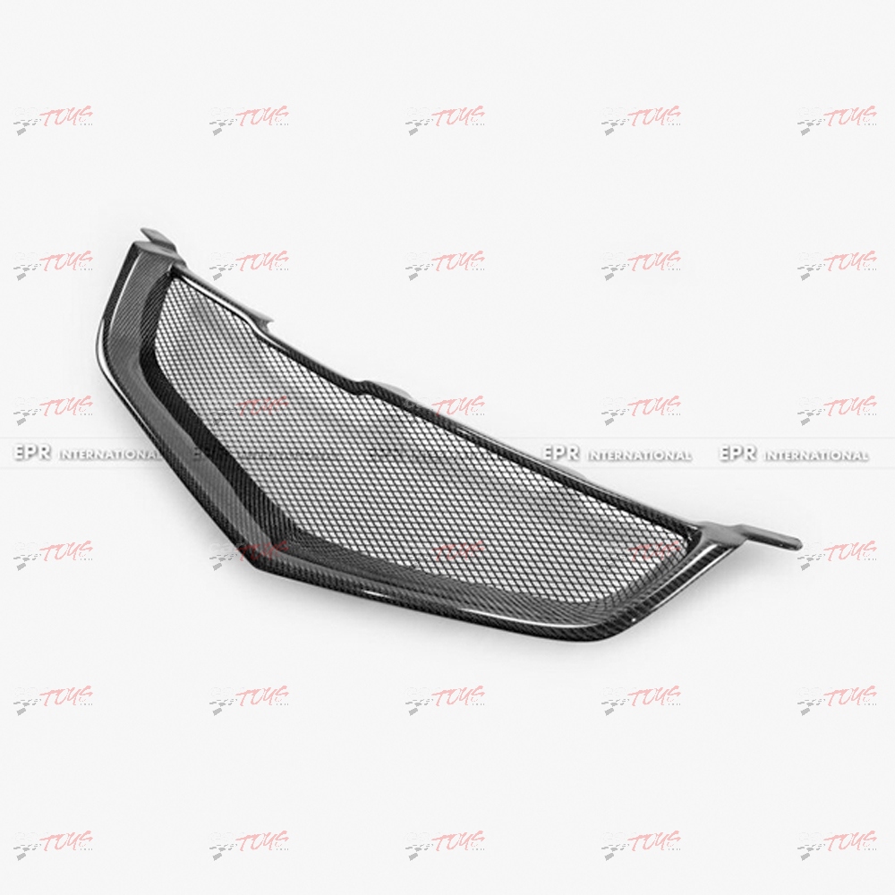 02-08 Accord CL7 Front Grill Carbon Fibre