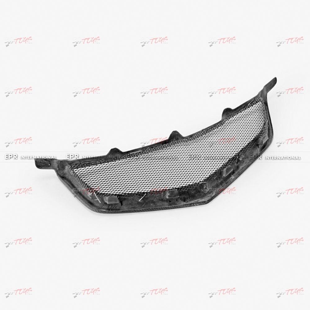 02-08 Accord CL7 Front Grill Carbon Fibre