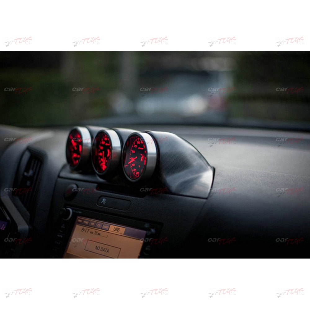 HONDA 10-16 CRZ ZF1 JDM Style dash mount triple gauge pod (60mm) RHD ...