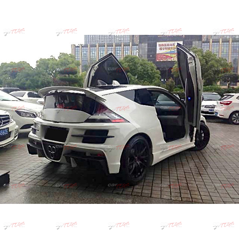 10.2 -12.8 CR-Z ZF1 SBLK Style Rear Wing Carbon Fibre