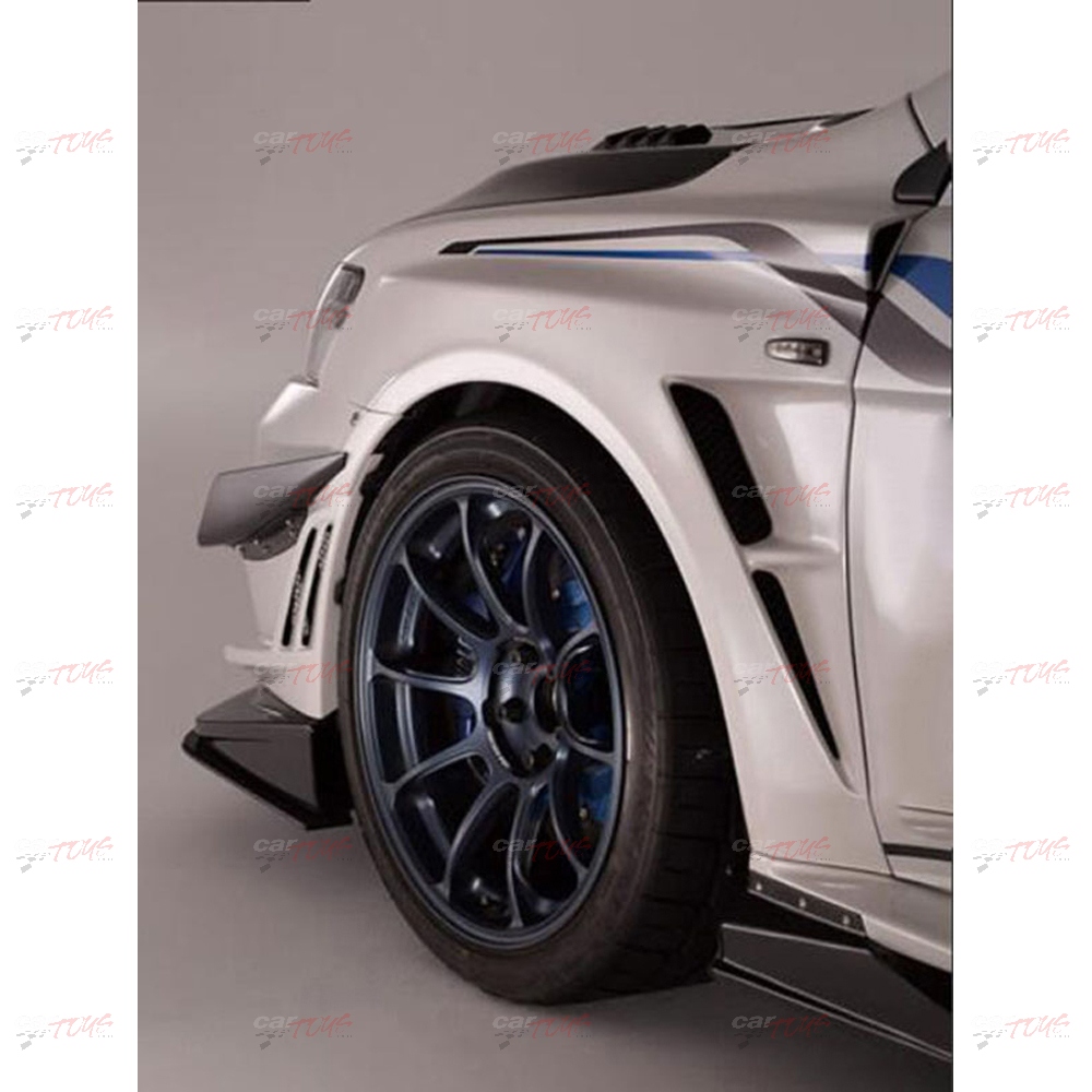 BMW Black Front Fenders Fenders Evo X Style Front Fender Side Vent ...