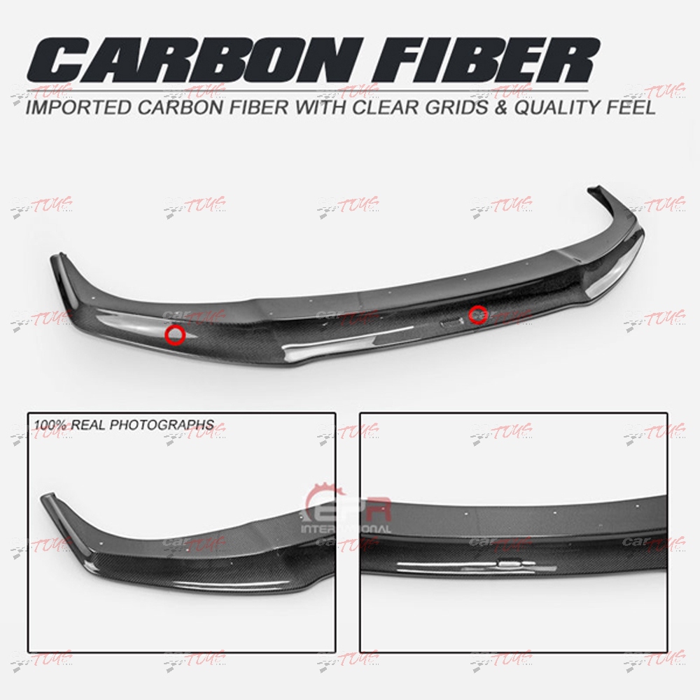 17 Onwards Civic Fk7 Hatchback Grd Type Front Lip Carbon Fibre