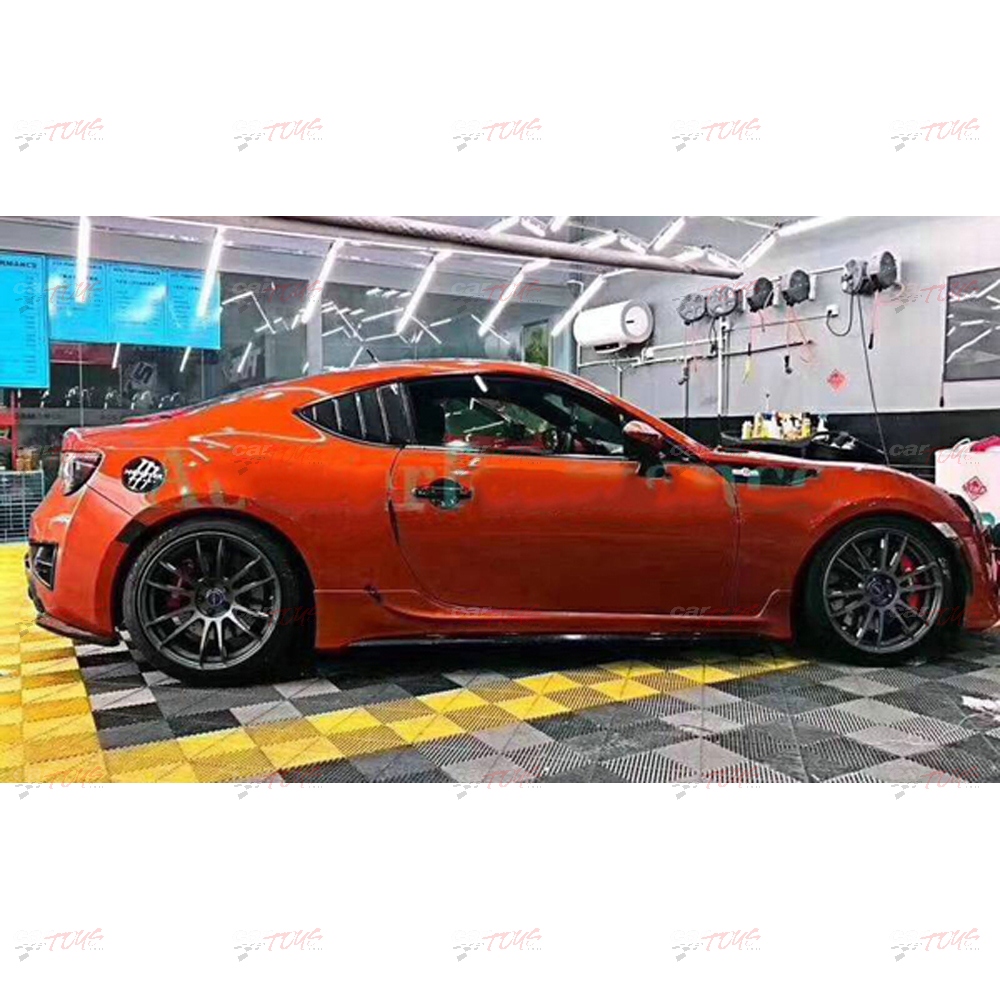SUBARU 11-18 Subaru BRZ / Toyota 86 S Style Rear Window Louver - Car Toys
