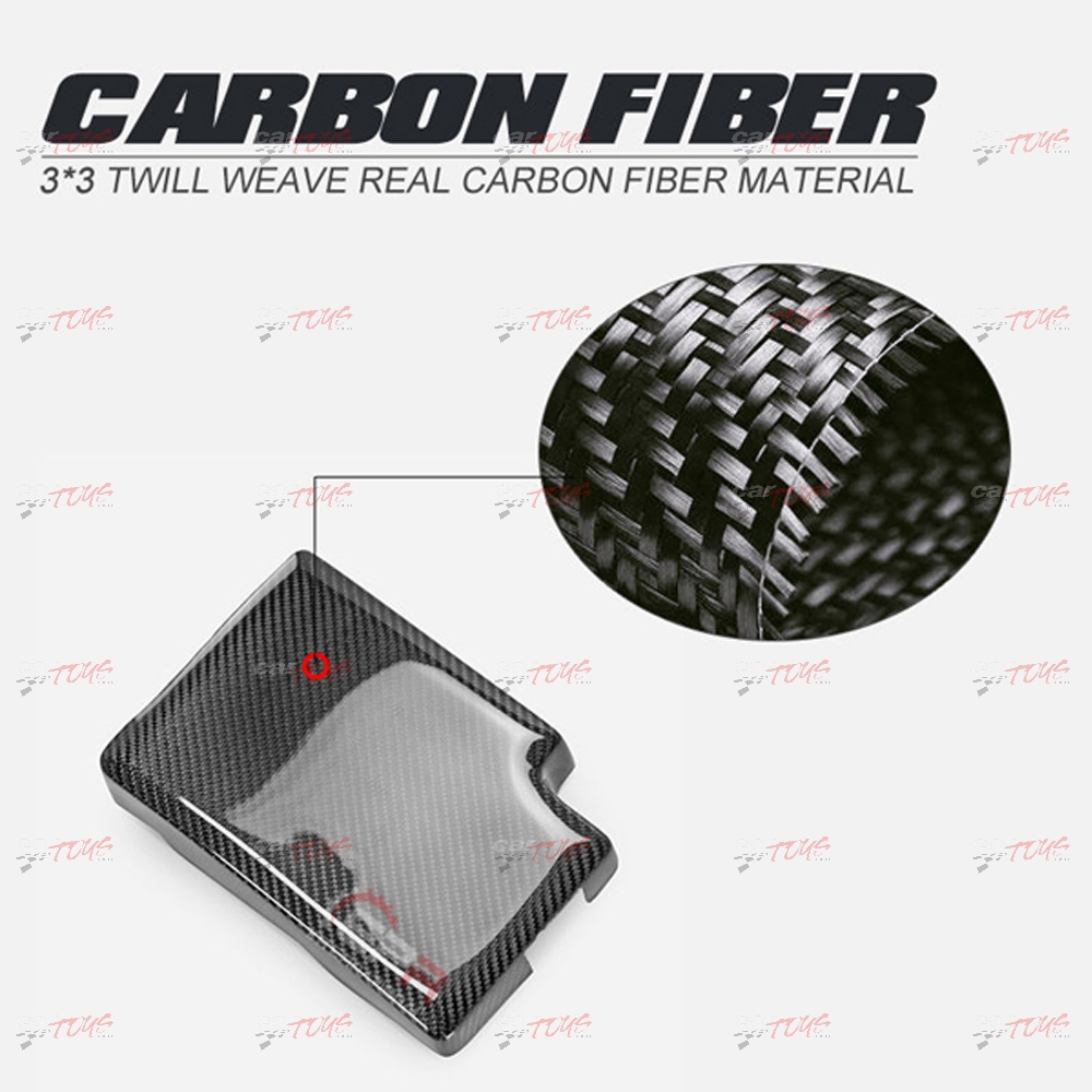 Hyundai i30n fuse box cover Carbon Fibre