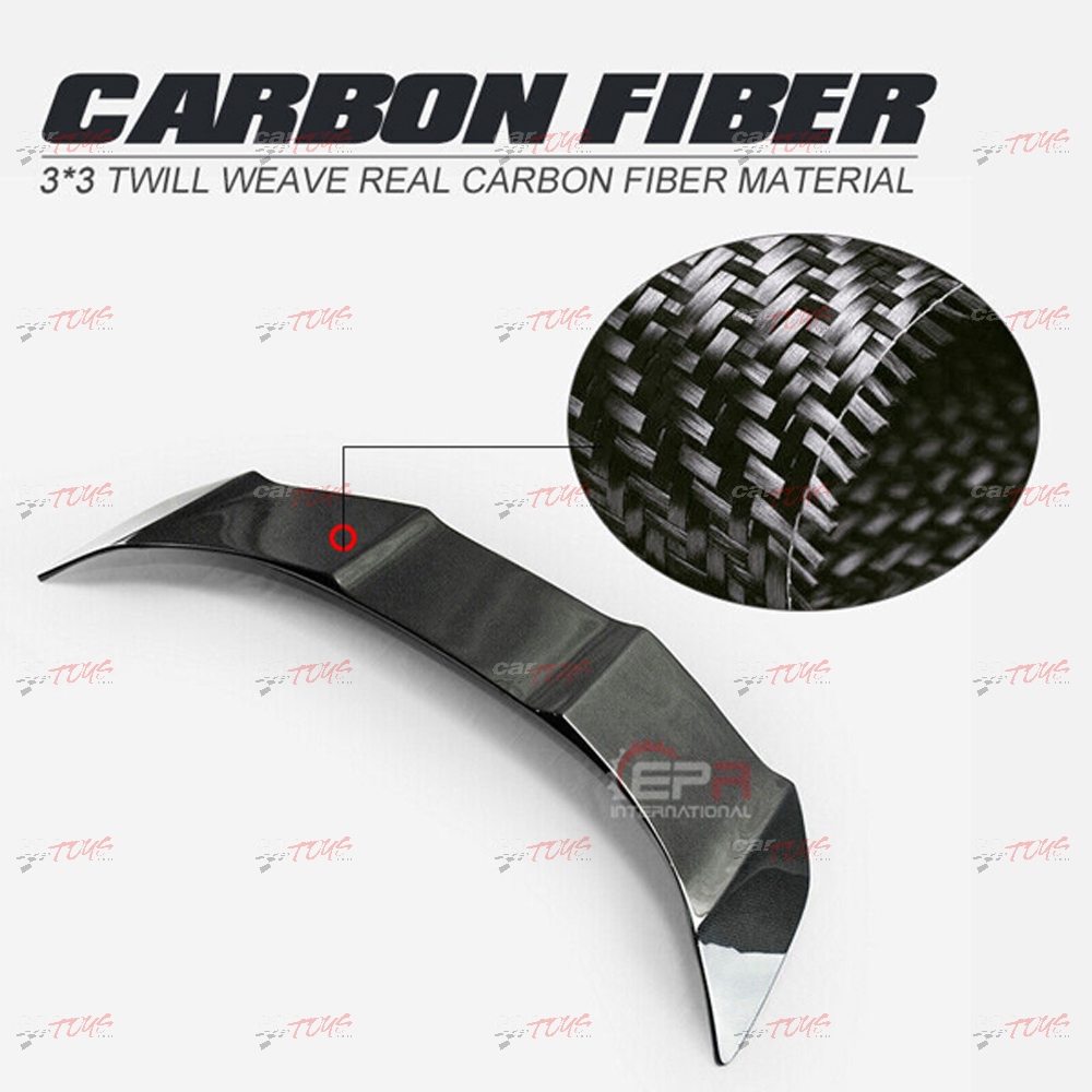 15 onwards Prius ZVW50 Prius KUL Style Rear Spoiler Carbon Fibre