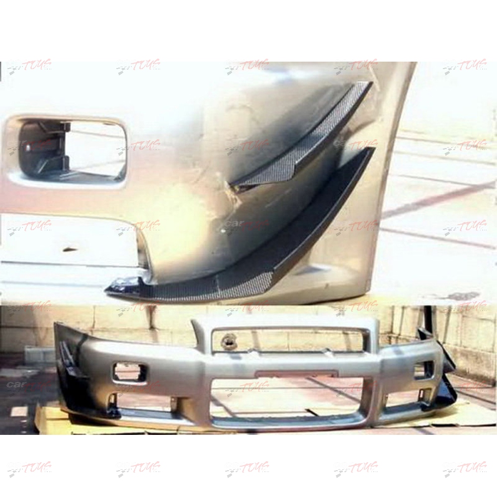 NISSAN Skyline R34 GTR Front Bumper Canard (4pcs) - Car Toys