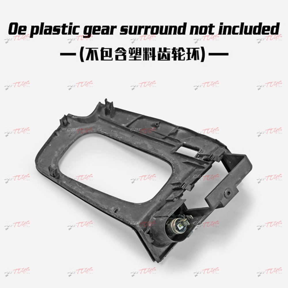 R34 GTR Gear Surround Stick on Type (RHD) AUTO Carbon Fibre