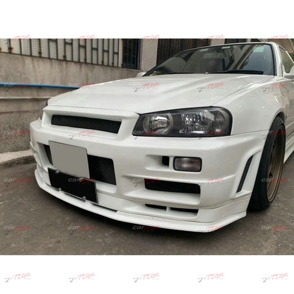 Skyline R34 GTT GTR conversion kit STune front bumper with accessories(Can only fitted with ...