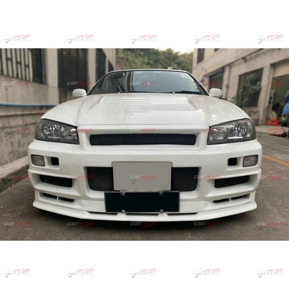 Skyline R34 GTT GTR conversion kit STune front bumper with accessories(Can only fitted with ...