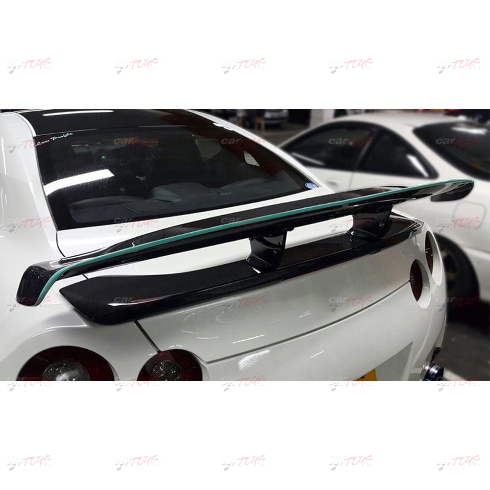 NISSAN R35 GTR Varis Hyper Narrow GT Wing (Use OEM Brake Lights) - Car Toys