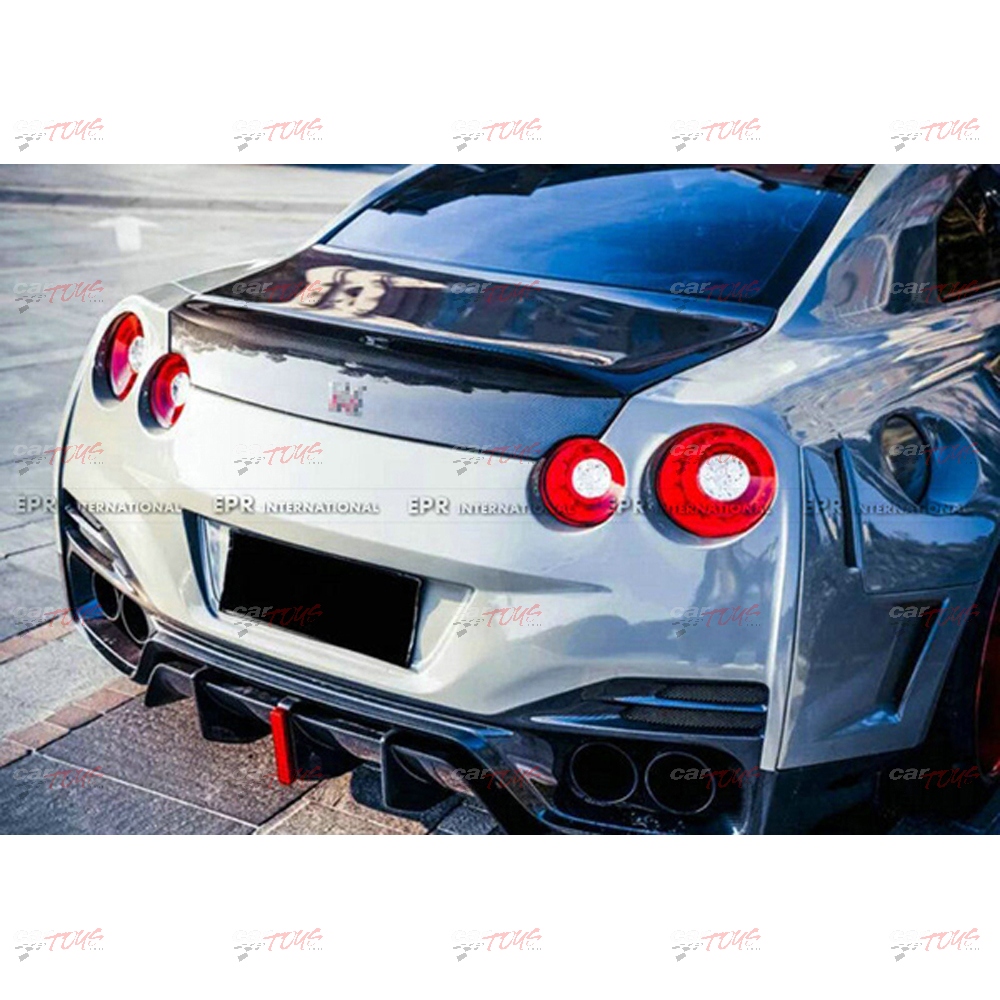R35 GTR AS Type Rear Trunk Carbon Fibre