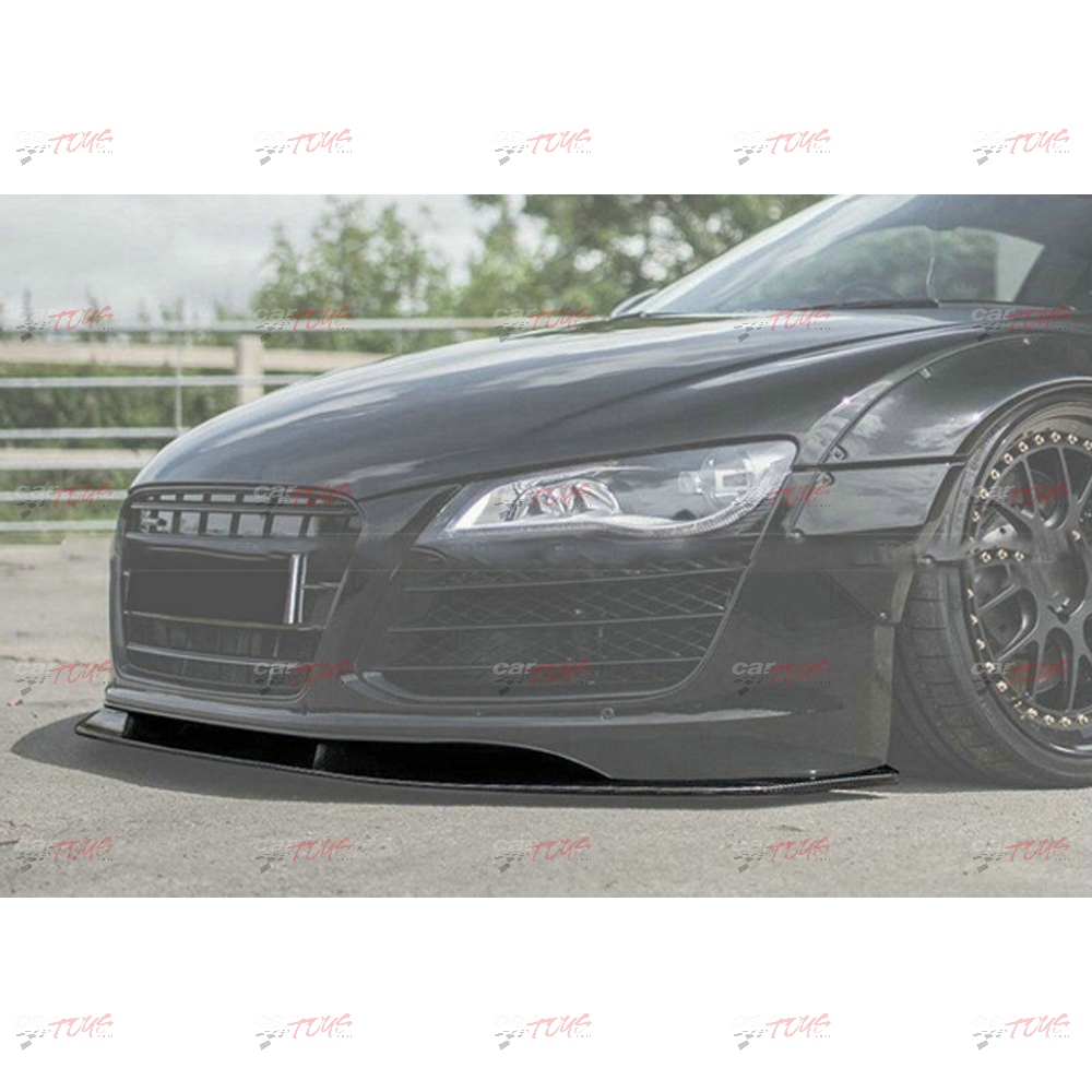 AUDI R8 R8 V8 06-12 Coupe LB Style Wide Front Bumper Under Splitter Lip