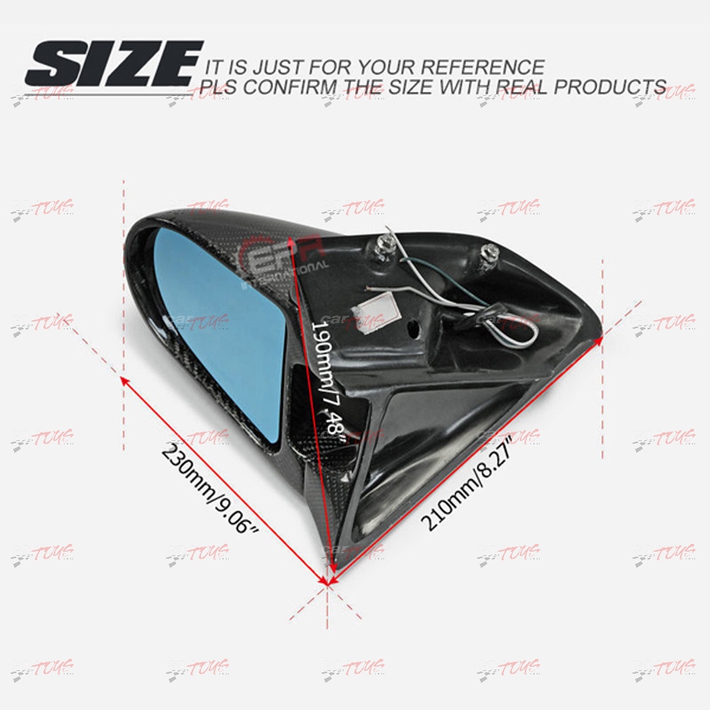 EPR FITS Toyota Supra JZA80 Aero Mirror (Right Hand Drive Vehicle ...