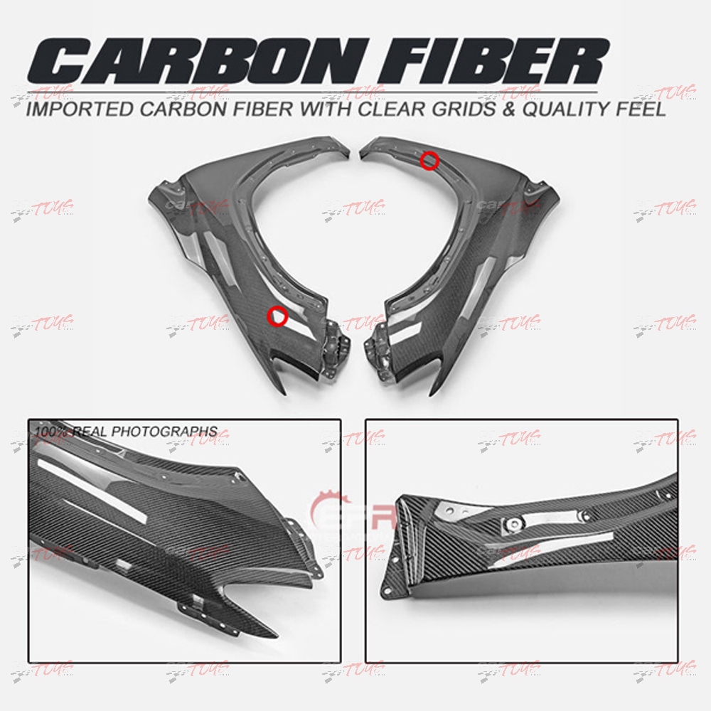 Subaru VBH WRX OE Type front fender left & right Carbon Fibre