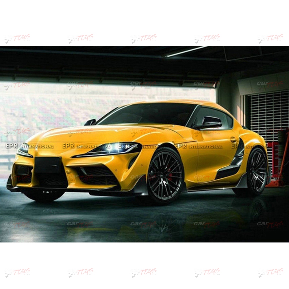 TOYOTA SUPRA A90 19+ T TYPE FRONT LIP 3PCS