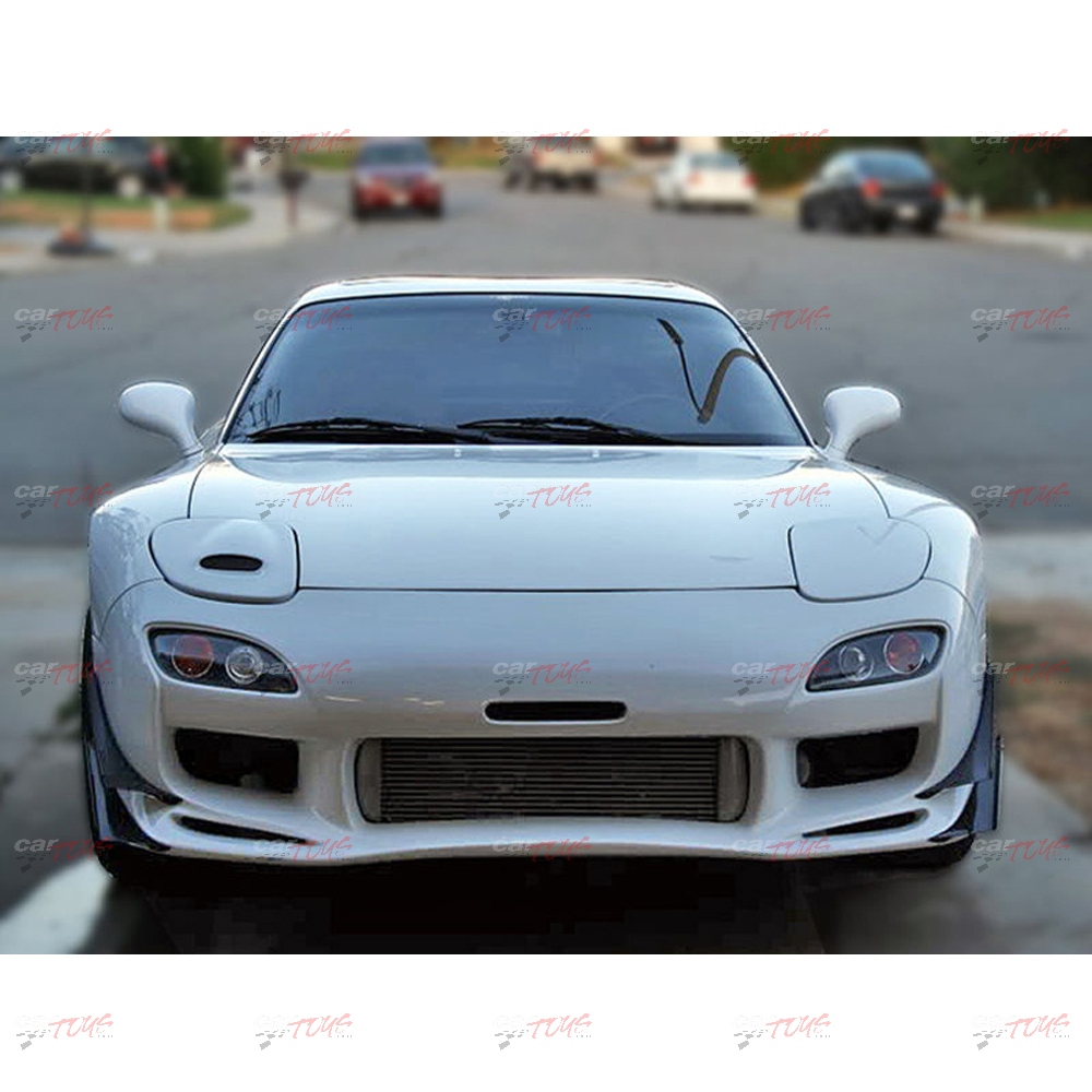 RX7 FD3S NACA Headlight Covers (2pcs) Forged Carbon Look