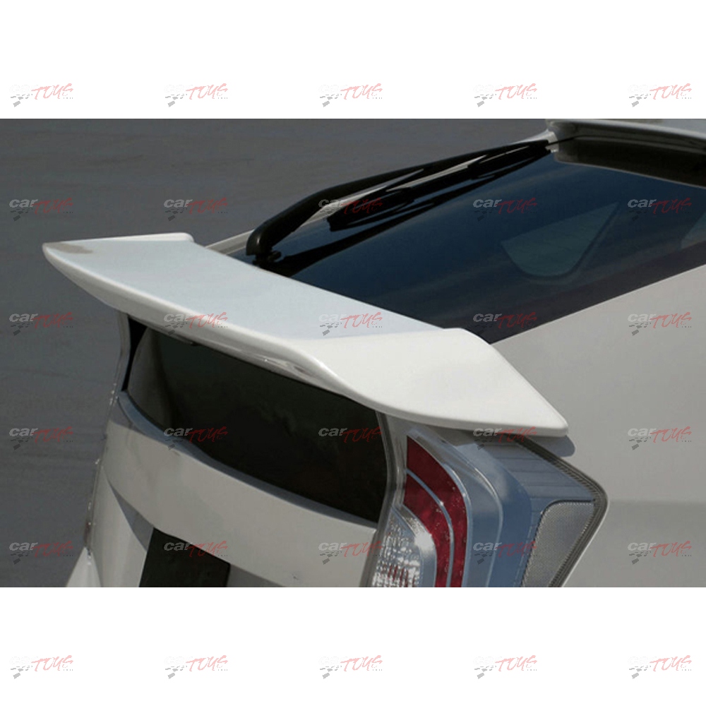 08'.05~11'.11 Prius ZVW30 KN Style Rear Wing Forged Carbon Look