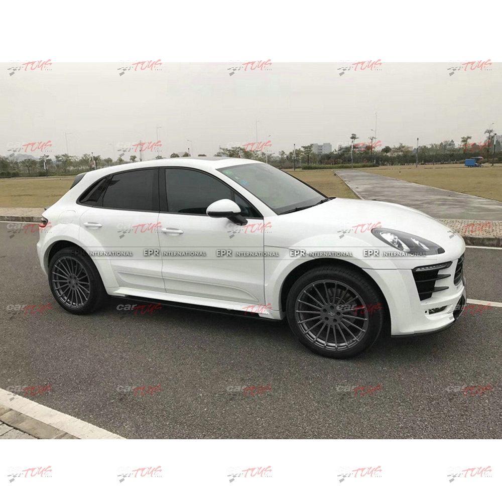 PORSCHE MACAN Porsche Macan PD Style Wide Body Kit (Front Bumper w/fog ...