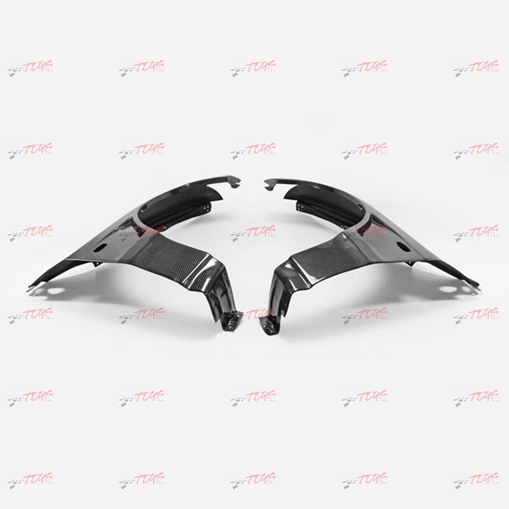 EVO 8 9 VTX Cyber Evo Front Fender (Track Version) RED Carbon Fibre
