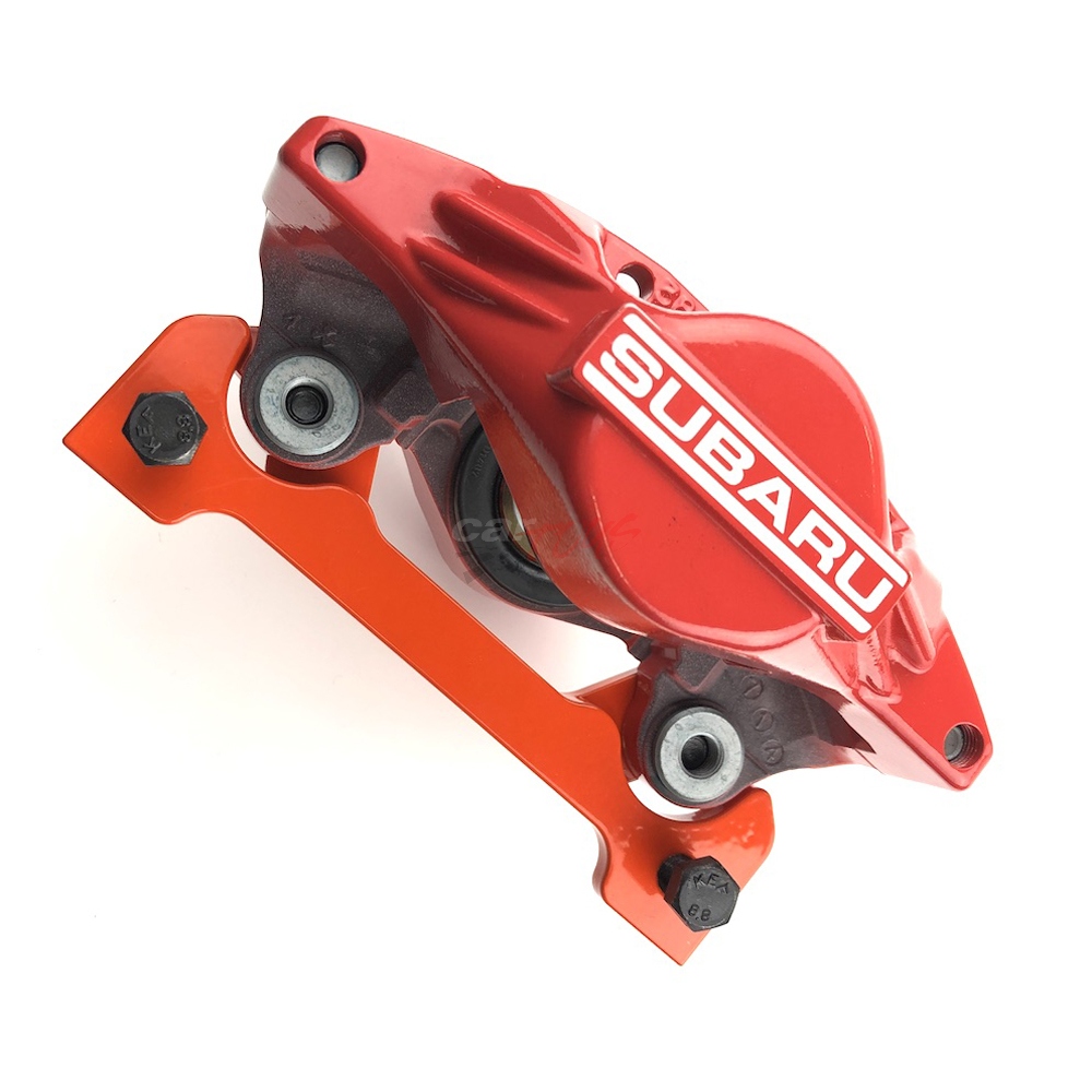 AVOTurboworld Brake Upgrade Mount for the Subaru 2 Pot and Brembo 2 Pot ...